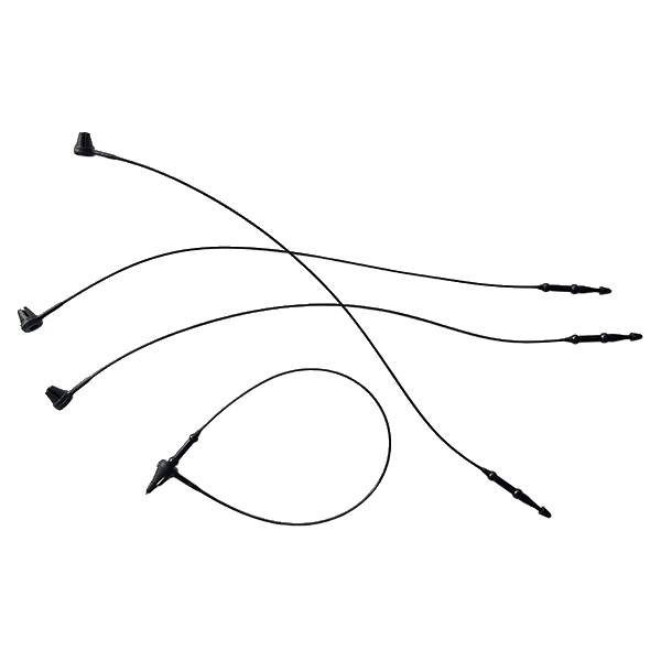 Fixed Loop Fasteners - Black | The Essentials Company