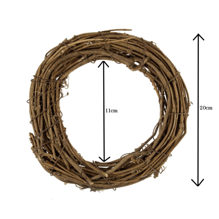 20cm Wreath Base Rings - Natural | The Essentials Company