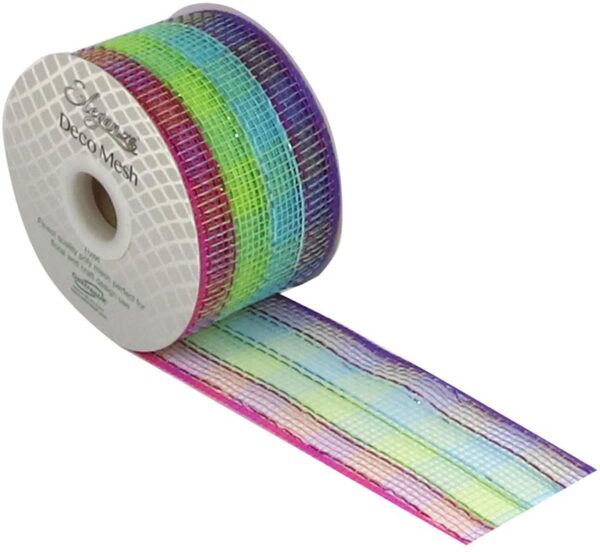 Deco Mesh - Multi Coloured - 63mm x 10m | The Essentials Company